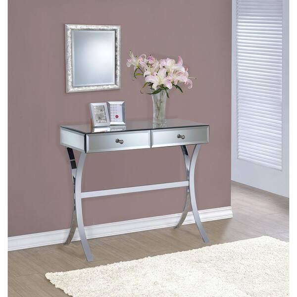 Coaster mirrored console table store