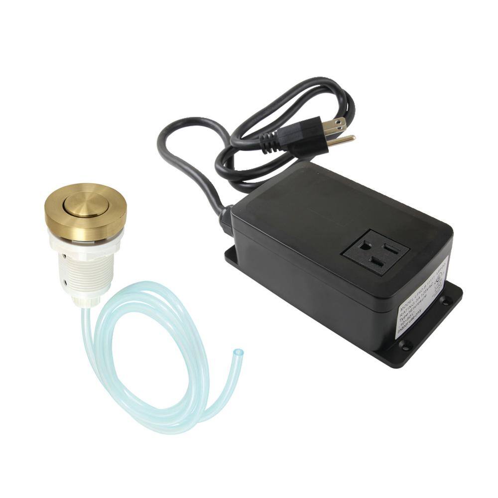 Kingston Brass Trimscape Garbage Disposal Air Switch Kit, Dual Outlet ...