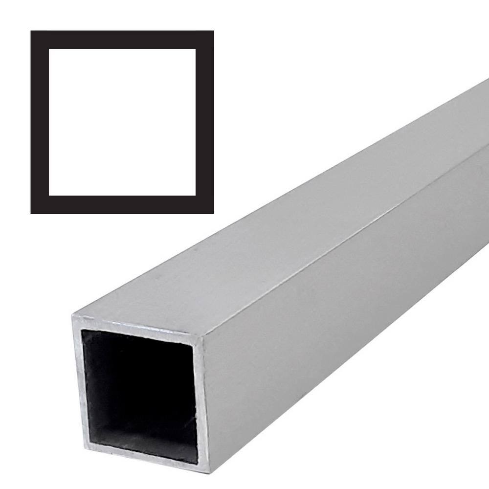 Alexandria Moulding AT 004 1 in. D x 1 in. W x 96 in. L Metal Mira ...