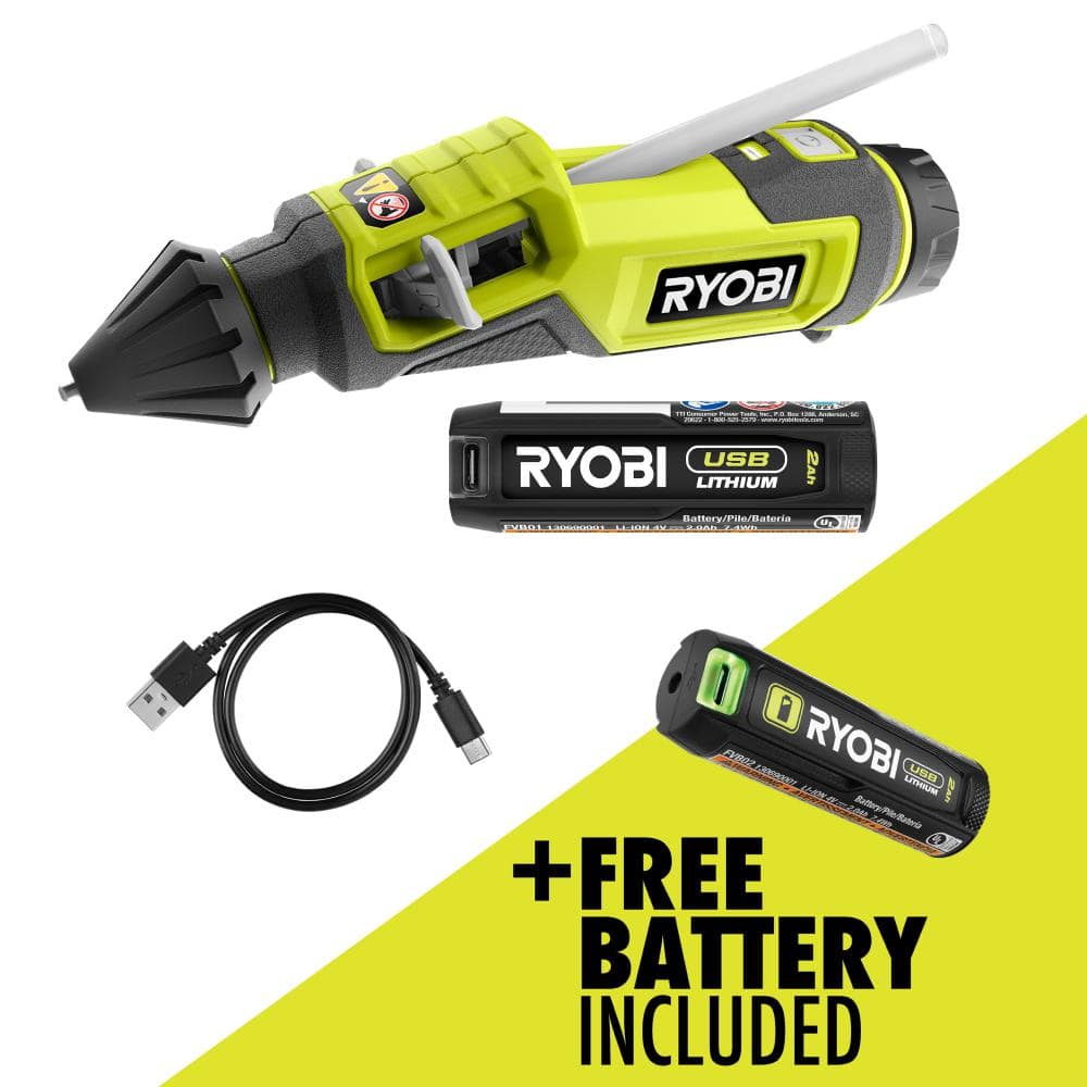 Reviews for RYOBI USB Lithium Glue Pen Kit with 2.0 Ah USB Lithium ...