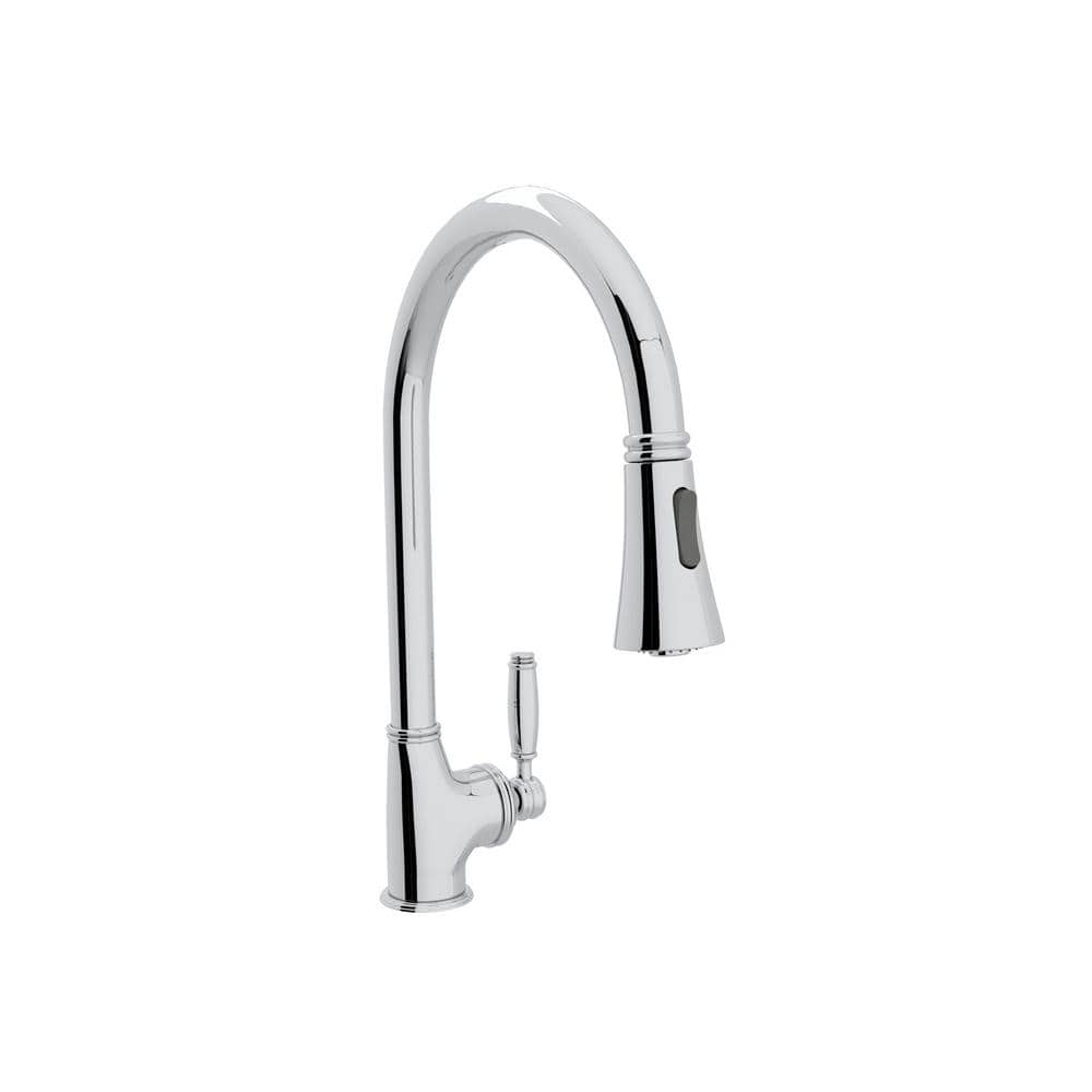 ROHL Michael Berman Gotham Single-Handle Pull-Down Sprayer Kitchen ...