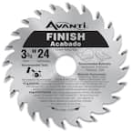 Avanti 3-3/8 in. x 24-Tooth Finish Circular Saw Blade A0324X