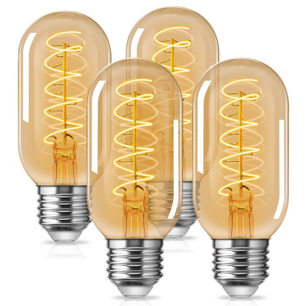 Briignite 60-Watt Equivalent Vintage LED Edison Bulbs 4-Watt Antique ...