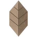 ANDOVA Bliss Gothic White/Gray/Black 8 in. x 8 in. Porcelain Matte ...