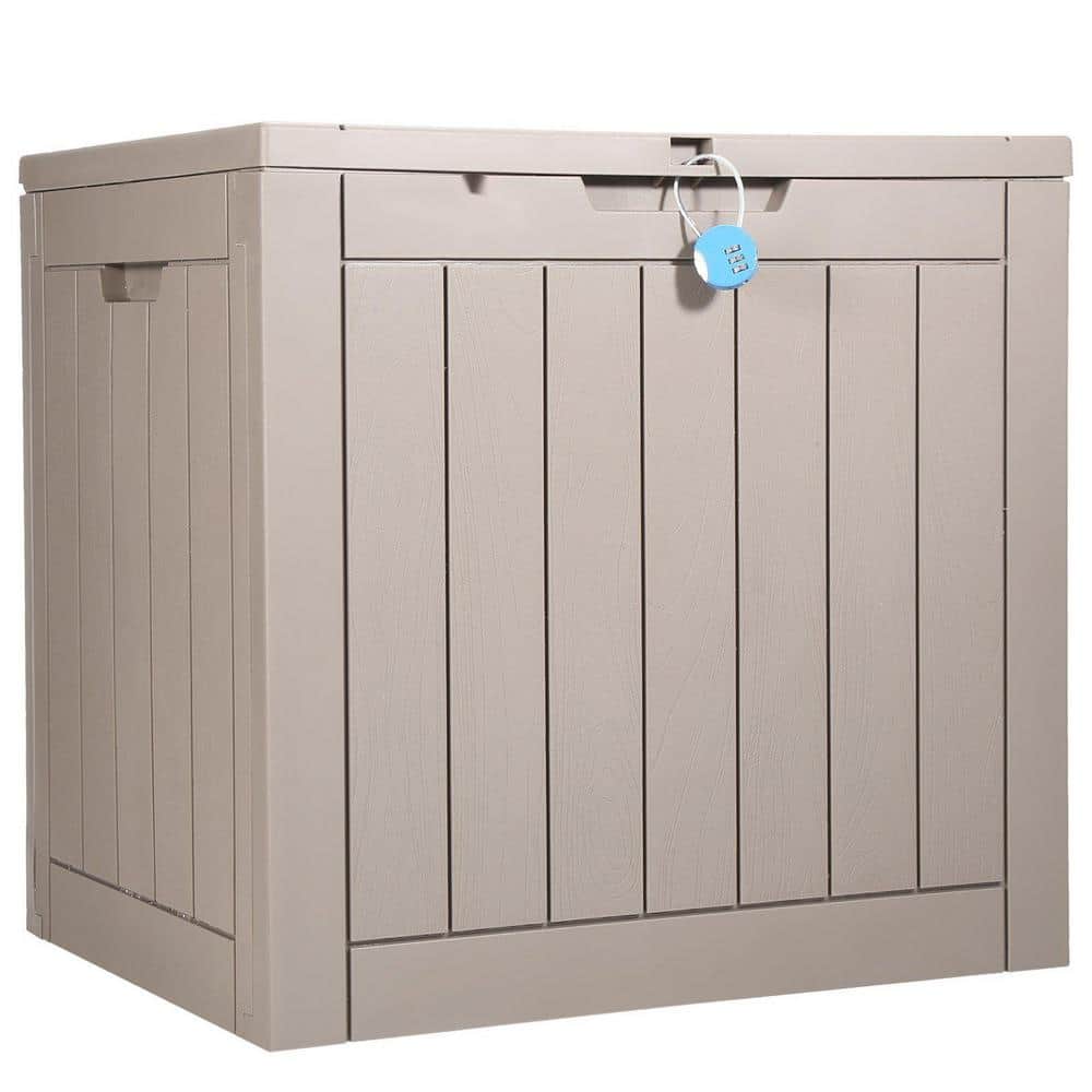 Cisvio 31 Gal. Outdoor Storage Box, 22.1 in. x 17.1 in. x 20.9 in ...