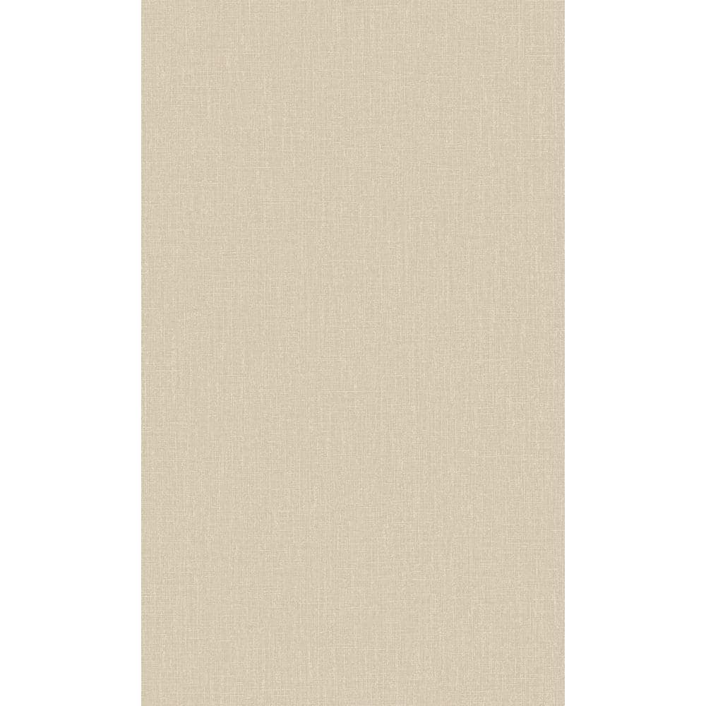 Walls Republic Light Brown Textured Plain Textile Printed Non-Woven ...