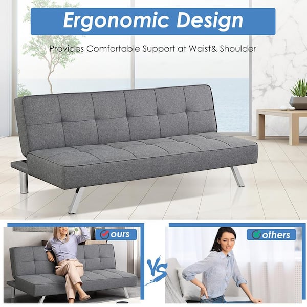 Serta corey convertible futon sofa bed store