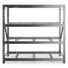 Gladiator 4-Tier Welded Steel Garage Storage Shelving Unit (77 in. W x ...
