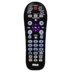 RCA 4-Device Universal Remote Streaming and Dual Navigation RCR414BHZ