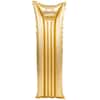 Pool Central 72 in. Inflatable Golden Colored Swimming Pool Mattress ...