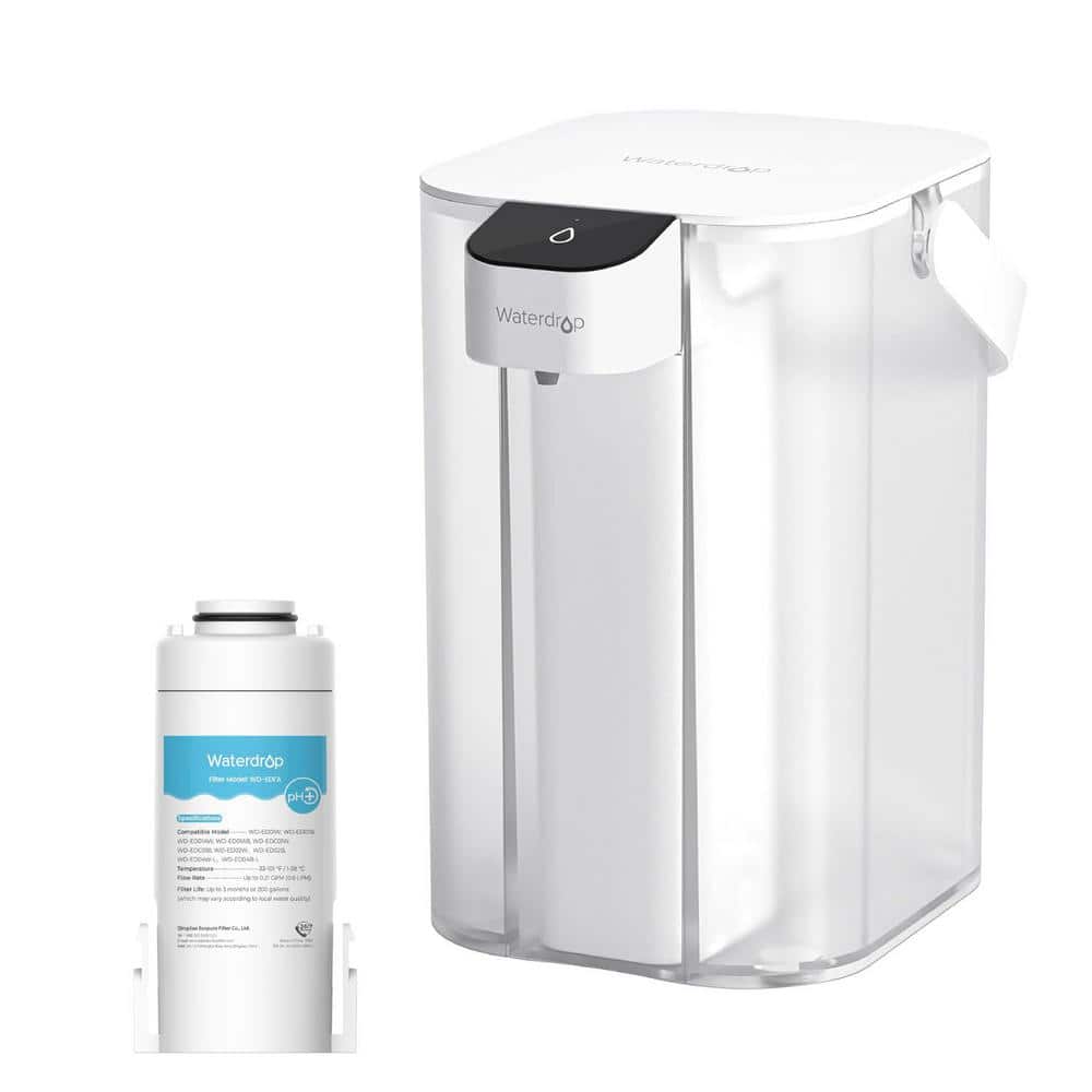 Waterdrop Alkaline Electric Water Filter Pitcher,NSF/ANSI 42 Certified ...