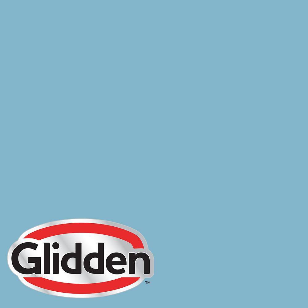 Glidden Essentials 5 gal. #HDGB46 Mayflower Blue Semi-Gloss Exterior ...