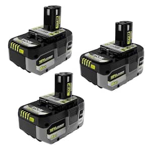 RYOBI ONE+ 18V 6.0 Ah Lithium-Ion HIGH PERFORMANCE Battery PBP007 - The ...