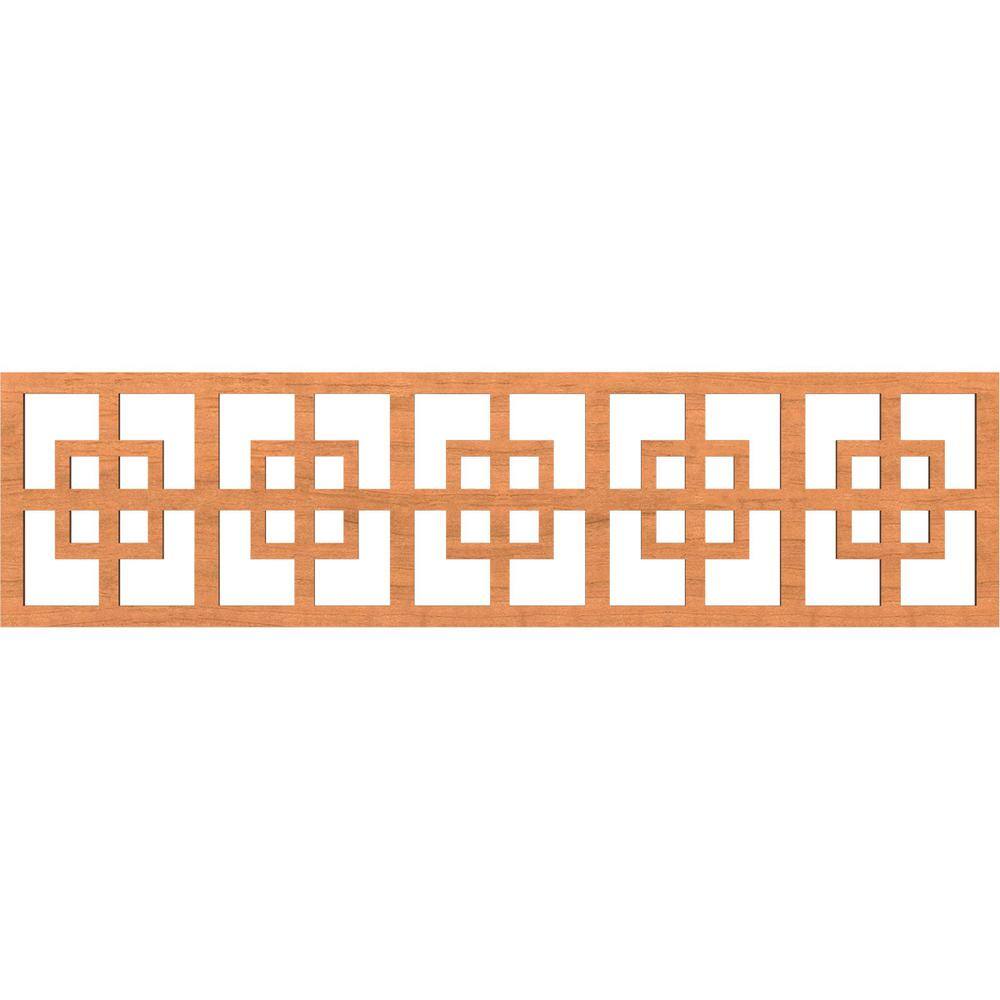 Ekena Millwork Cambridge Fretwork 0.25 in. D x 47 in. W x 12 in. L ...