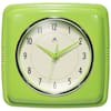 Infinity Instruments Square Retro Apple Green Wall Clock 13228AG-4103 ...