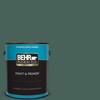 BEHR PREMIUM PLUS 1 gal. #T18-20 Equilibrium Satin Enamel Exterior ...