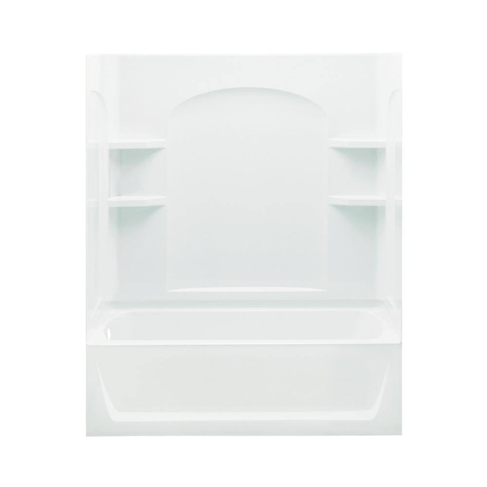 Sterling Ensemble 32 in. x 60 in. x 74 in. Bath and Shower Kit with ...