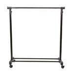 Mind Reader Silver Metal Clothes Rack 33.75 in. W x 69.5 in. H OGGARM-SIL