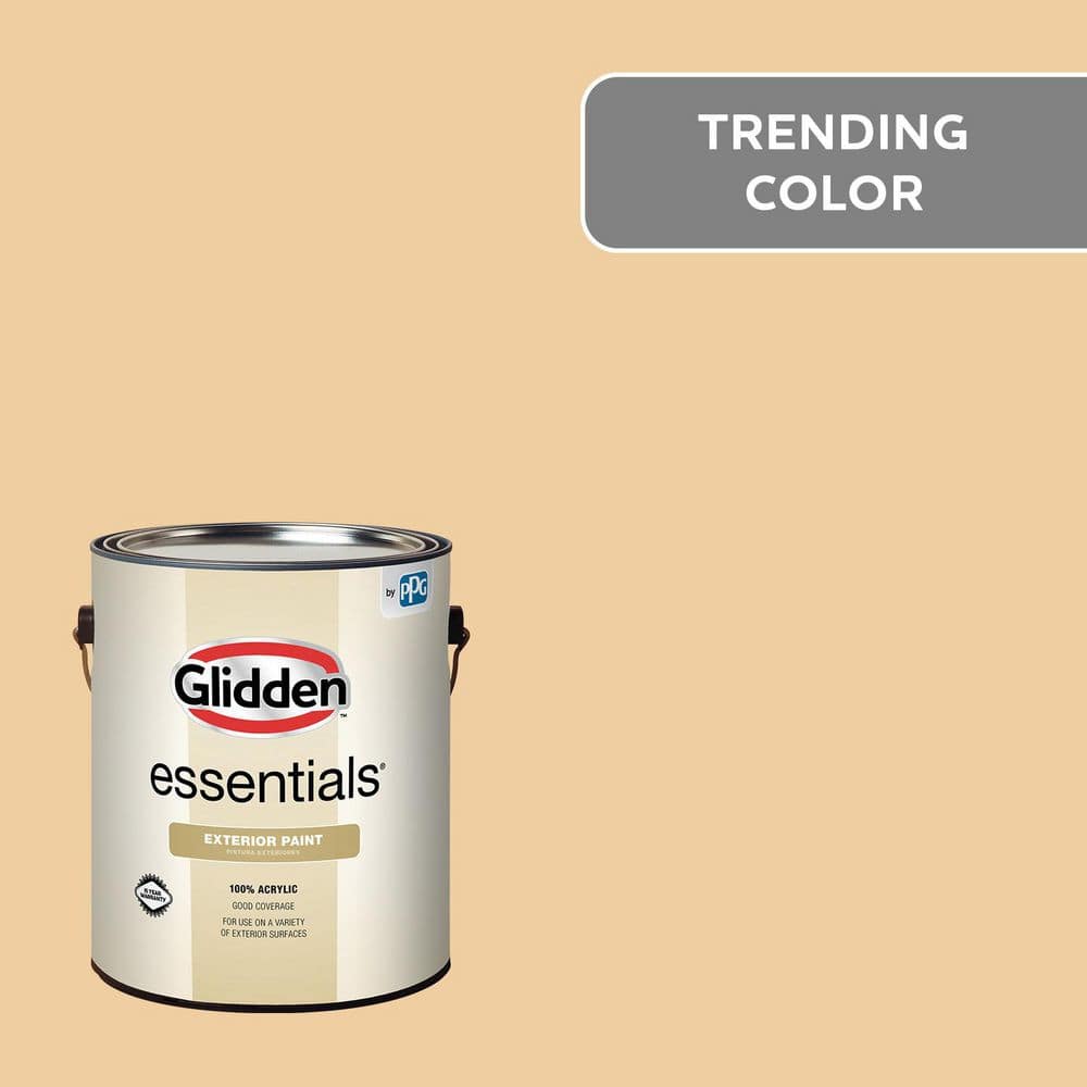 Reviews for Glidden Essentials 1 gal. PPG1207-4 Toffee Crunch Semi ...