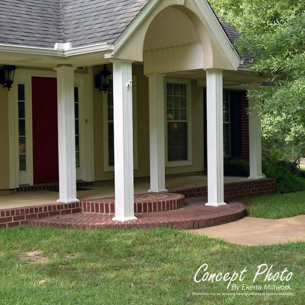 AFCO Industries 9' x 9" Endura-Aluminum Natchez Style Column, Square ...