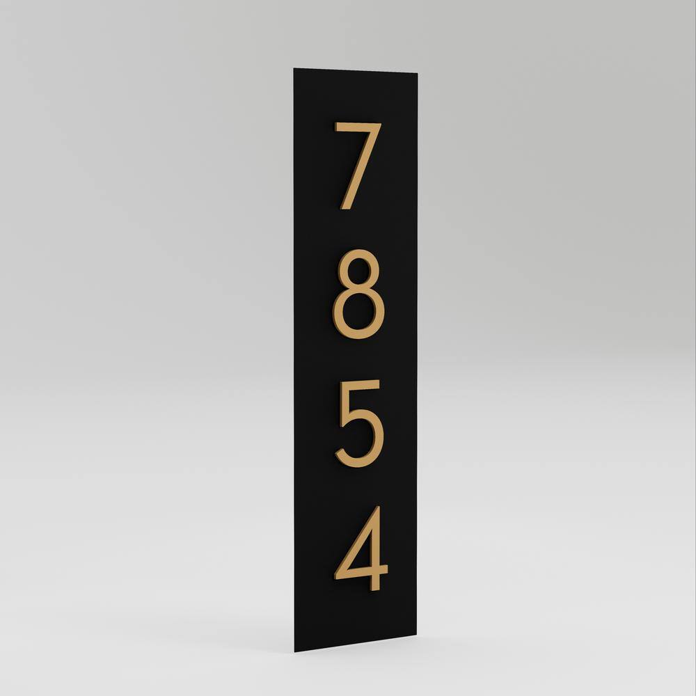 POST & PORCH Large Simply Sweet Address Plaque l-simply-black - The ...