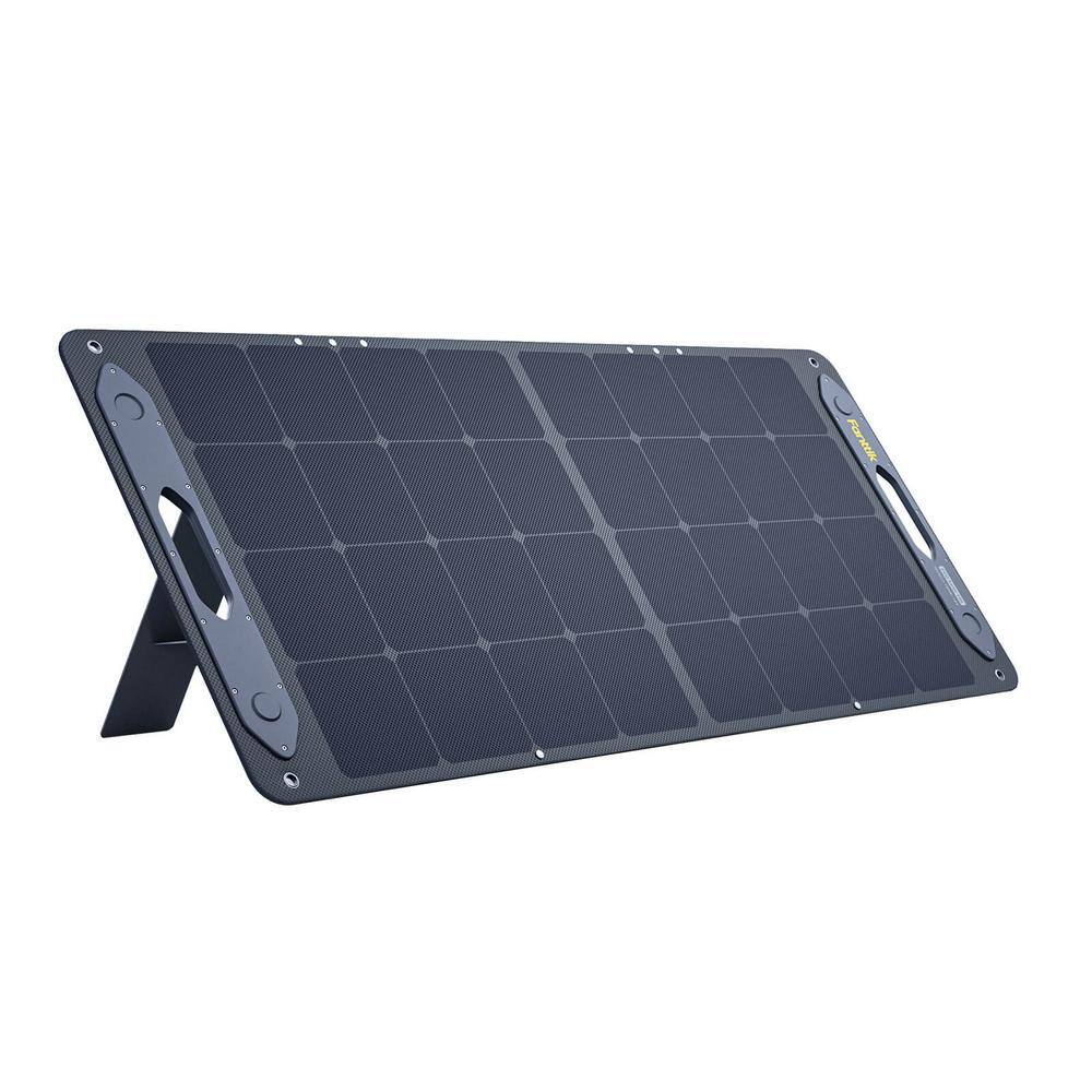 Fanttik 100-Watt Portable Solar Panel, Foldable Solar Panel Kit with ...