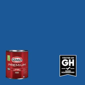 Glidden 8 oz. PPG1242-7 Suddenly Sapphire Satin Interior Paint Sample ...