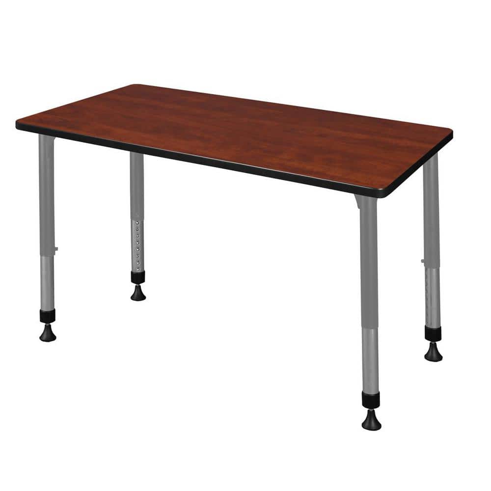 Regency Kee 42 in. Rectangular Cherry Composite Classroom Activity Desk ...