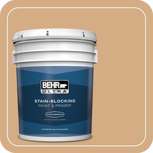 BEHR DYNASTY 8 oz. #BXC-67 Santa Fe Tan Matte Stain-Blocking Interior ...