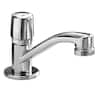 Delta Single-Handle Metering Utility Faucet in Chrome 701LF-HDF - The ...