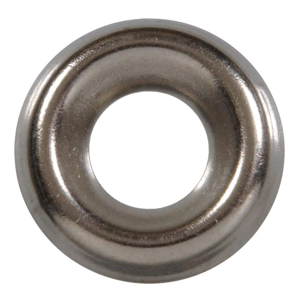 Hillman #6 Stainless Steel Finish Washer (8-Pack) 8851 - The Home Depot