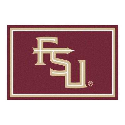 FANMATS Florida State University 18 in. x 27 in. 2-Piece Carpeted Car ...