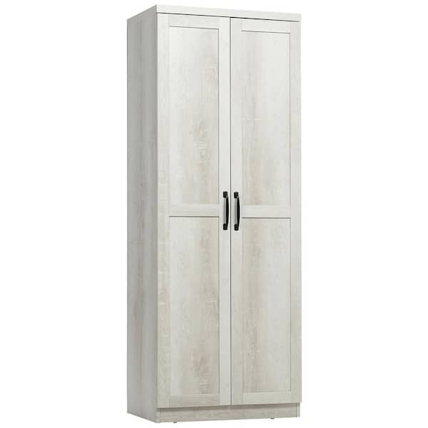 Lycvki 67 in. Wood Pantry Organizer with 4-Door, Drawer and Adjustable ...
