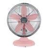 GOOD HOUSEKEEPING Retro 12 in. All-Metal Table Fan in Pink 92606 - The ...