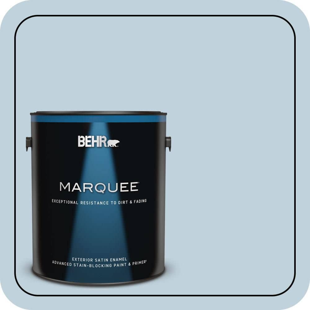 BEHR MARQUEE 1 gal. #550E-2 Eminence Satin Enamel Exterior Paint ...