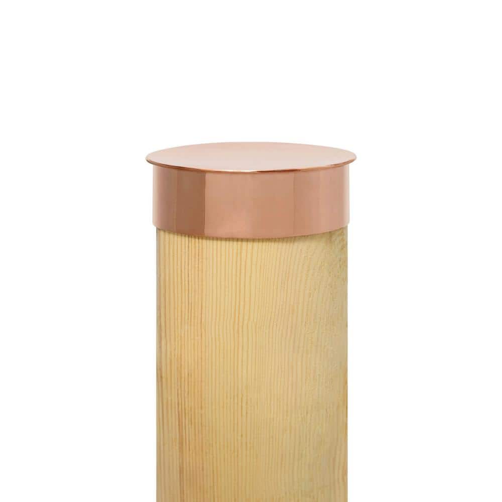 Protectyte 11 3/4 in. Diameter Copper Piling Cap Nautical Style ...
