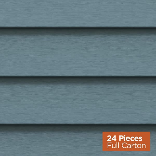 Wolverine WildCreek 042 Double 4 in x 150 in Lakeshore Blue Clapboard ...