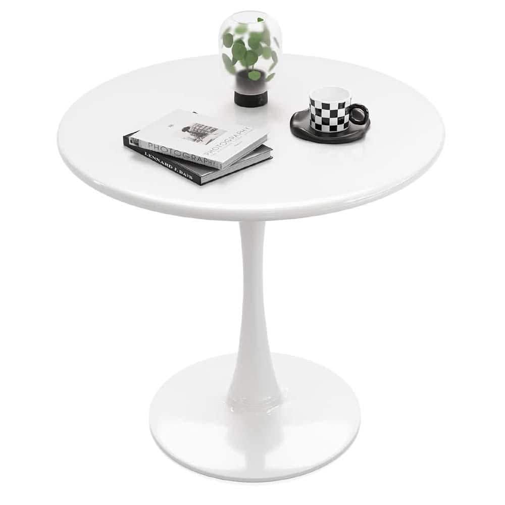 Have a question about White Round Dining Table for 2 Person, 24 in ...