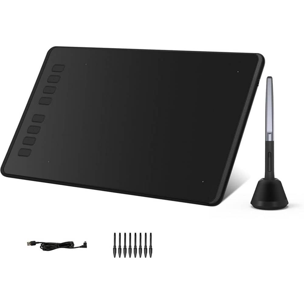 Yichuhaoxi 8 x 5 in. Digital Art Drawing Tablet with Battery-Free ...