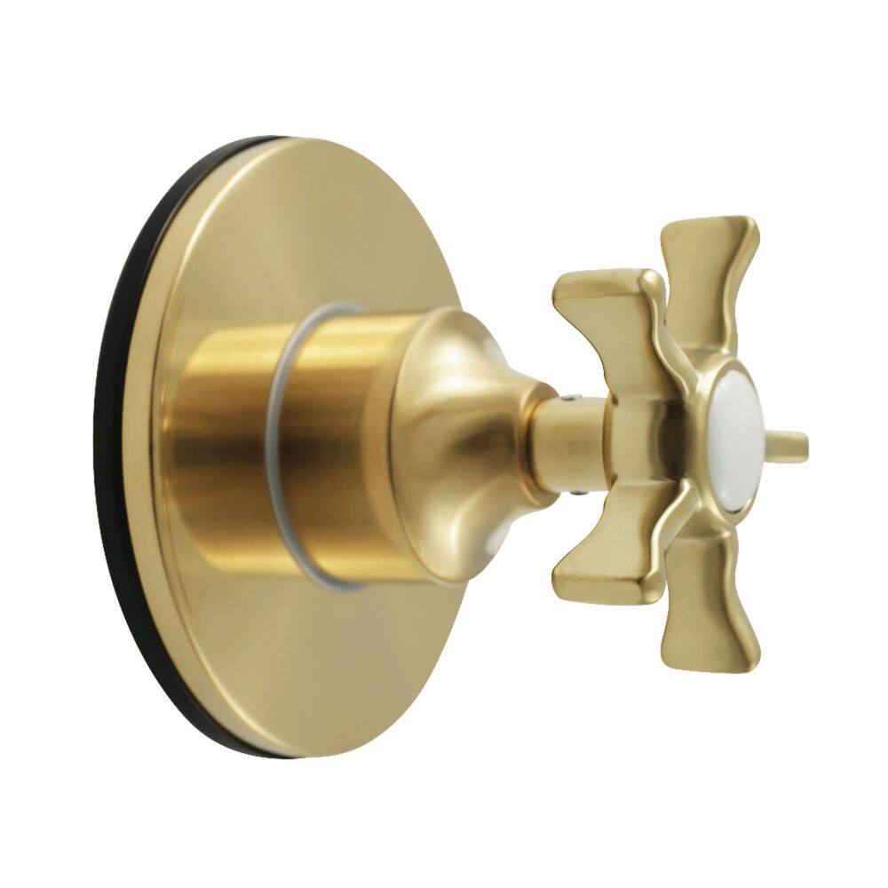 Kingston Brass Hamilton 1/2 in. Single-Handle 1-Hole Wall Mount 3-Way ...