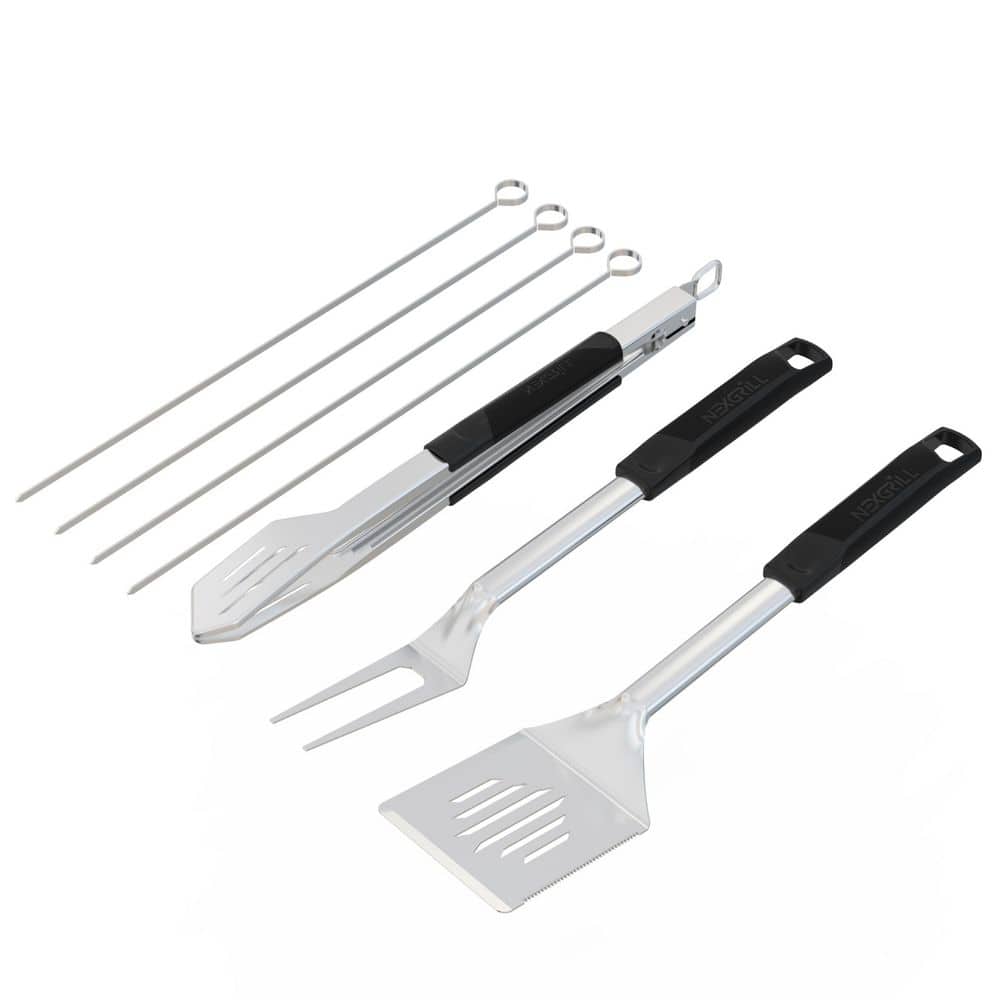 Nexgrill 7 Piece Stainless Steel Grilling Set 530-0077 - The Home Depot