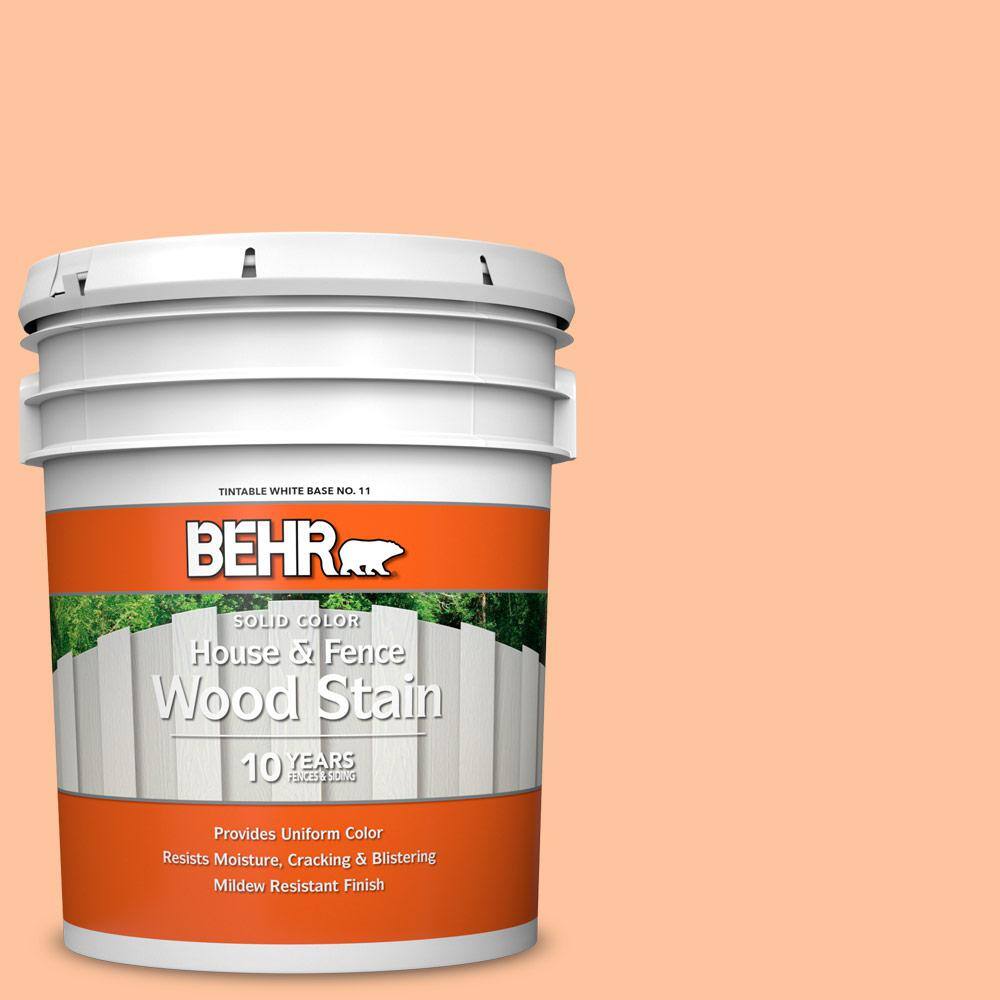 BEHR 5 gal. #P210-3 Gumdrops Solid Color House and Fence Exterior Wood ...