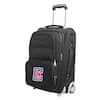 Denco NBA Los Angeles Clippers 21 in. Black Carry-On Rolling Softside ...