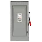 Siemens Heavy Duty 200 Amp 600-Volt 3-Pole Indoor Non-Fusible Safety ...