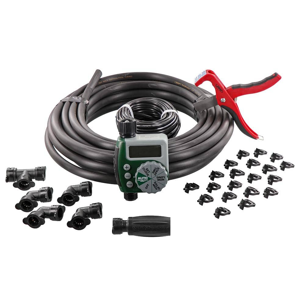 Orbit Garden Box Drip Watering Kit with Hose Faucet Timer 61014 - The ...