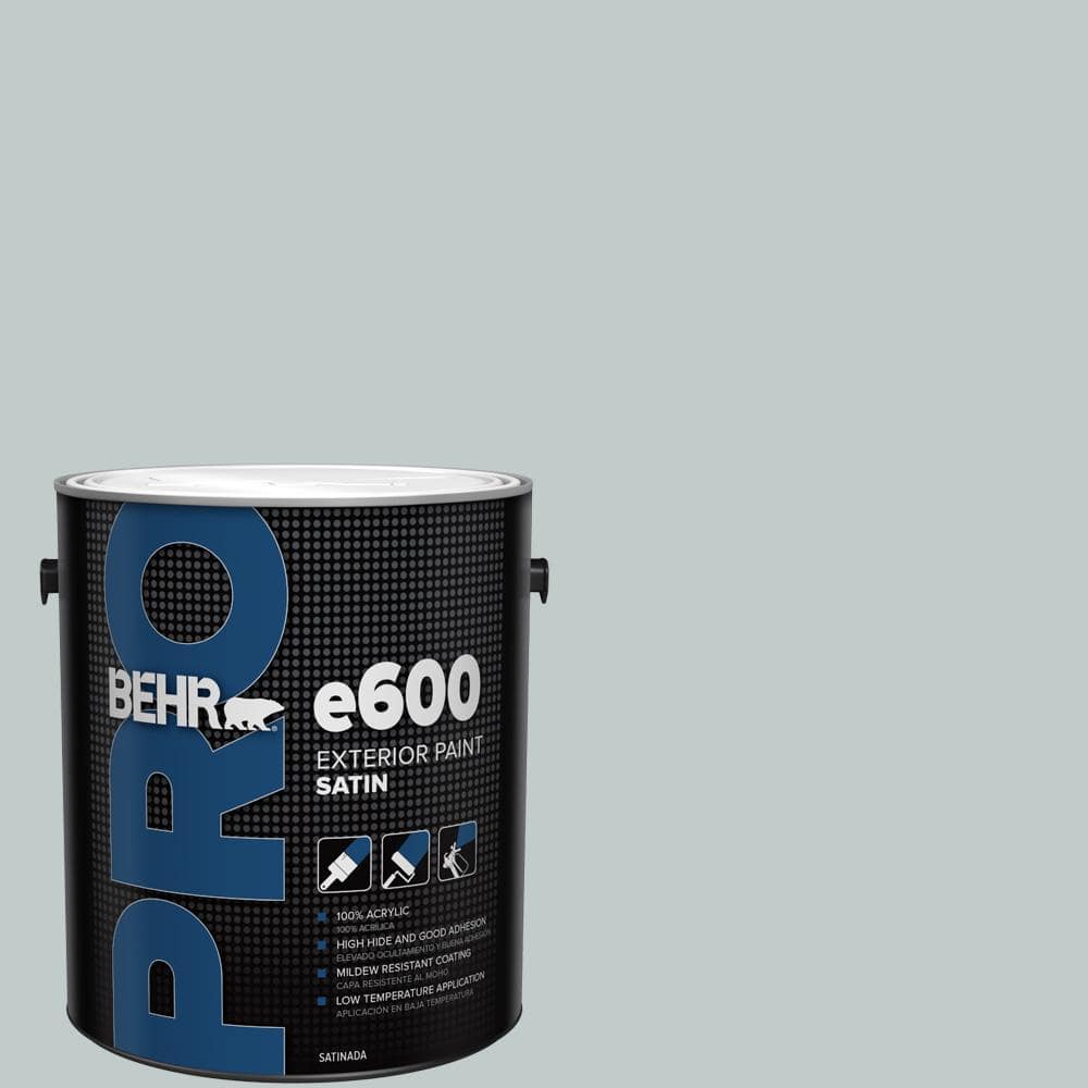 BEHR PRO 1 gal. #730E-3 River Rock Satin Exterior Paint PR64001 - The ...