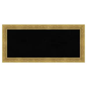 Amanti Art Angled Silver Wood Framed Black Corkboard 33 in. x 15 in ...