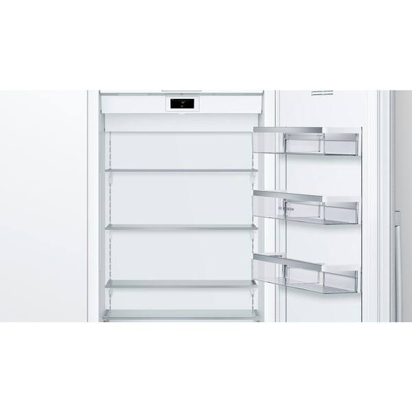 Bosch Benchmark Series 30 in. W 16.8 cu. ft. Built-In Smart Freezerless ...