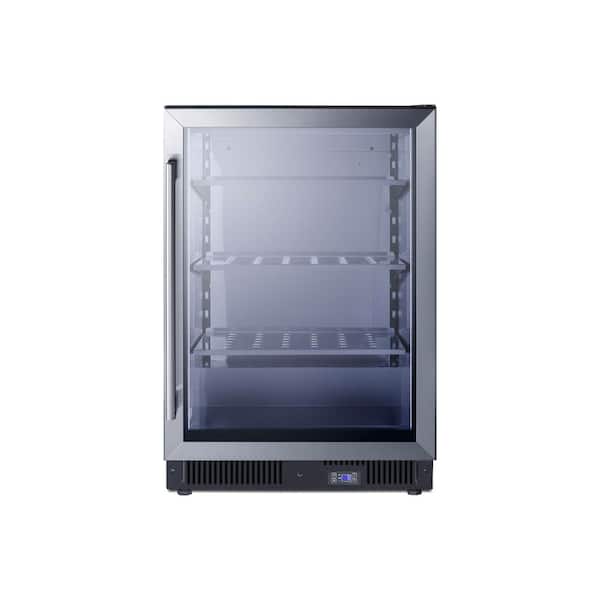 Summit Appliance Commercial 23.38 in. 5.14 cu. ft. Freezer Frost Free ...