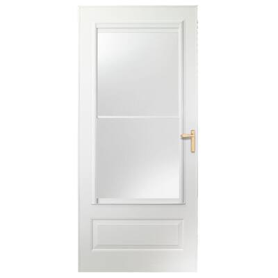 White - 30 x 80 - Storm Doors - Exterior Doors - The Home Depot